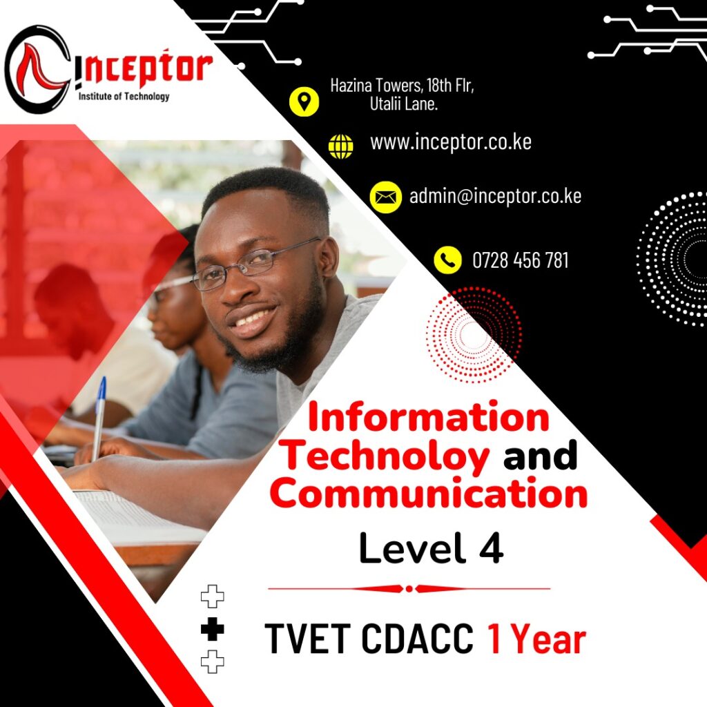 Best ICT certificate level 4 training in Kenya - 2024